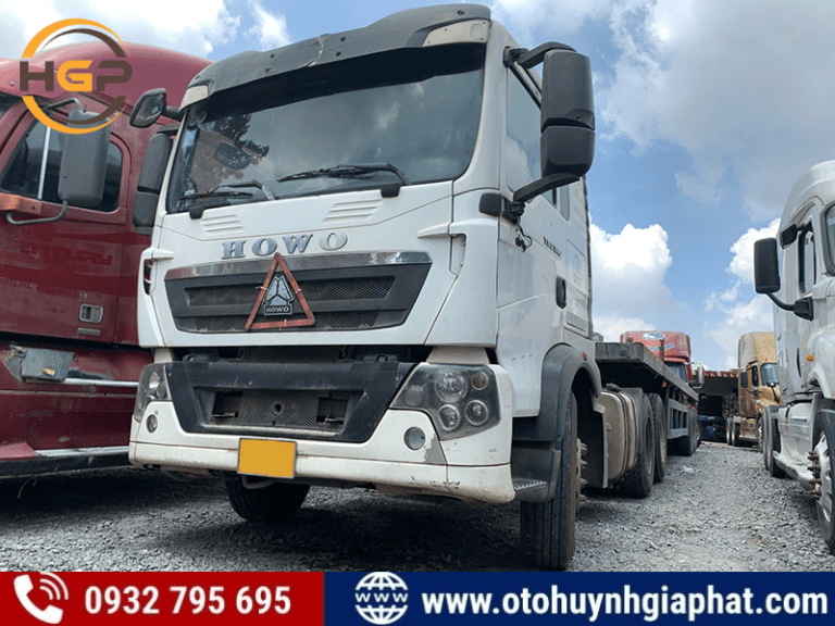 THANH LÝ XE ĐẦU KÉO HOWO T5G 330HP 2015 CŨ